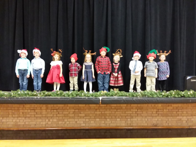 Diller-Odell - PreSchool Christmas Program