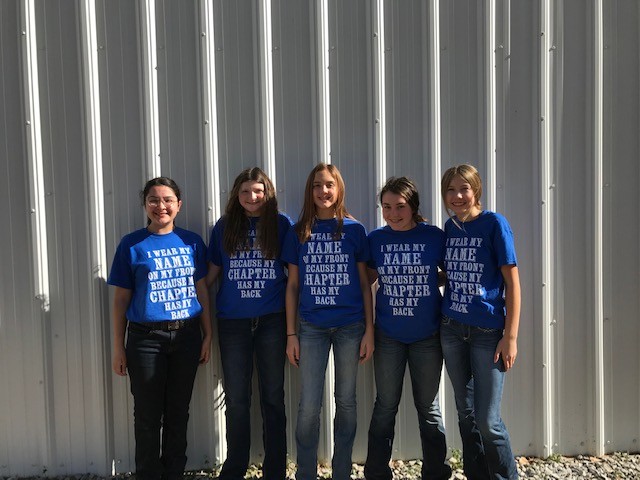 Diller-Odell - Griffin Livestock Evaluation Team Competes at District 5 CDE