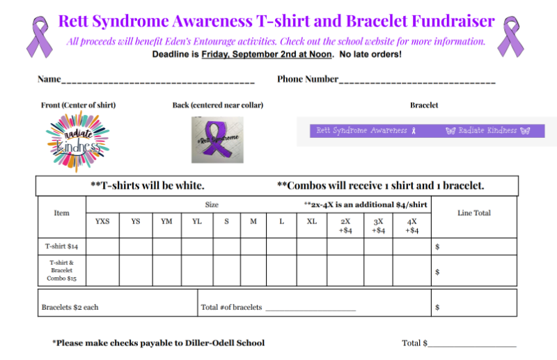 Diller-Odell - Rett Syndrome Awareness