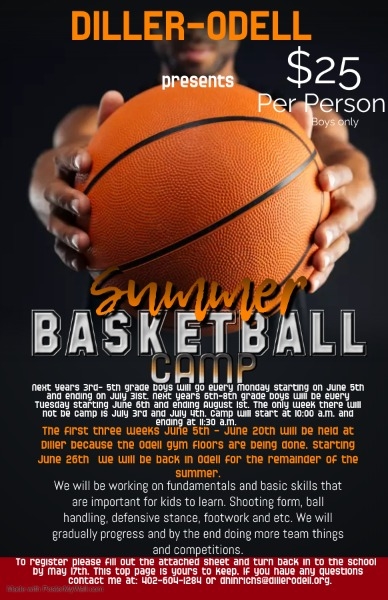 Diller-Odell - Summer Boys Basketball Camp