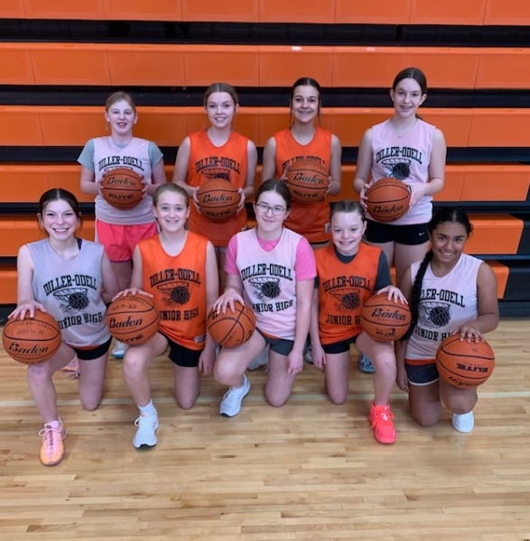 Diller-Odell - 2024 JH Lady Griffin Basketball